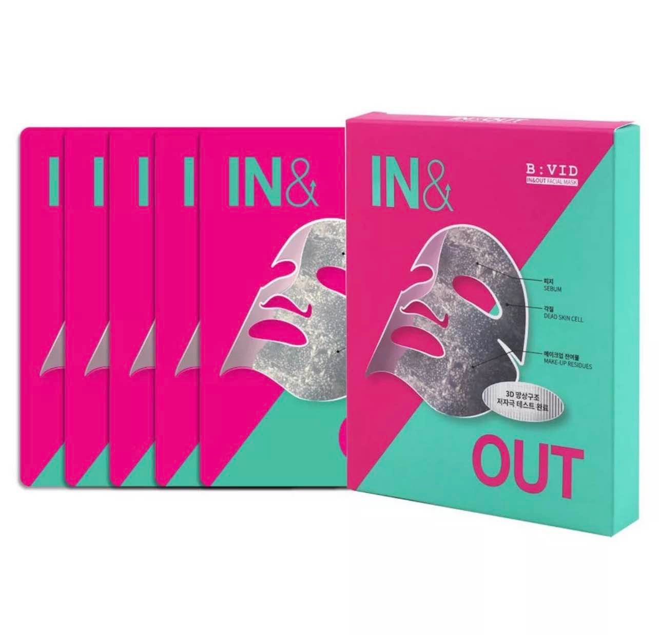 B:VID In & Out Facial Mask 25 ml. (1 แผ่น) | LINE SHOPPING