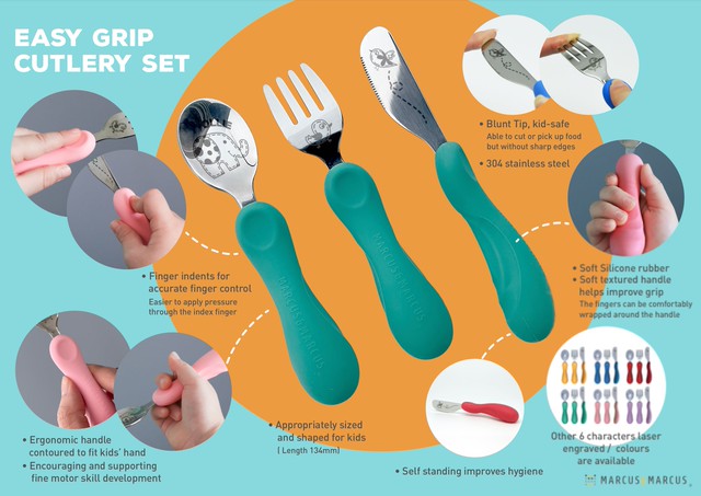 Easy Grip Cutlery Set | LINE SHOPPING