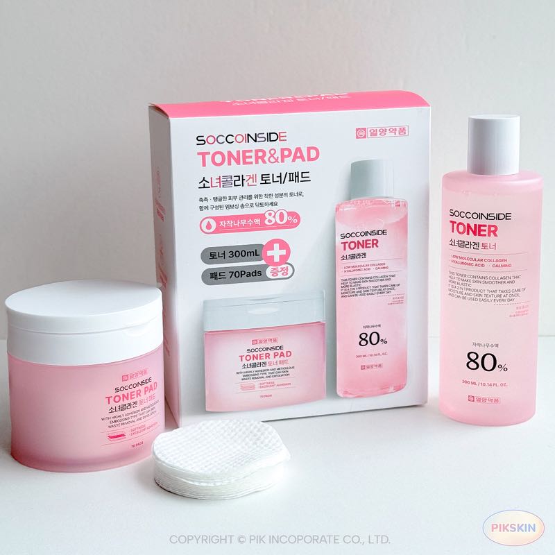 IL-YANG PHARM SOCCOINSIDE TONER & PAD (300ml + 70pads) | LINE SHOPPING