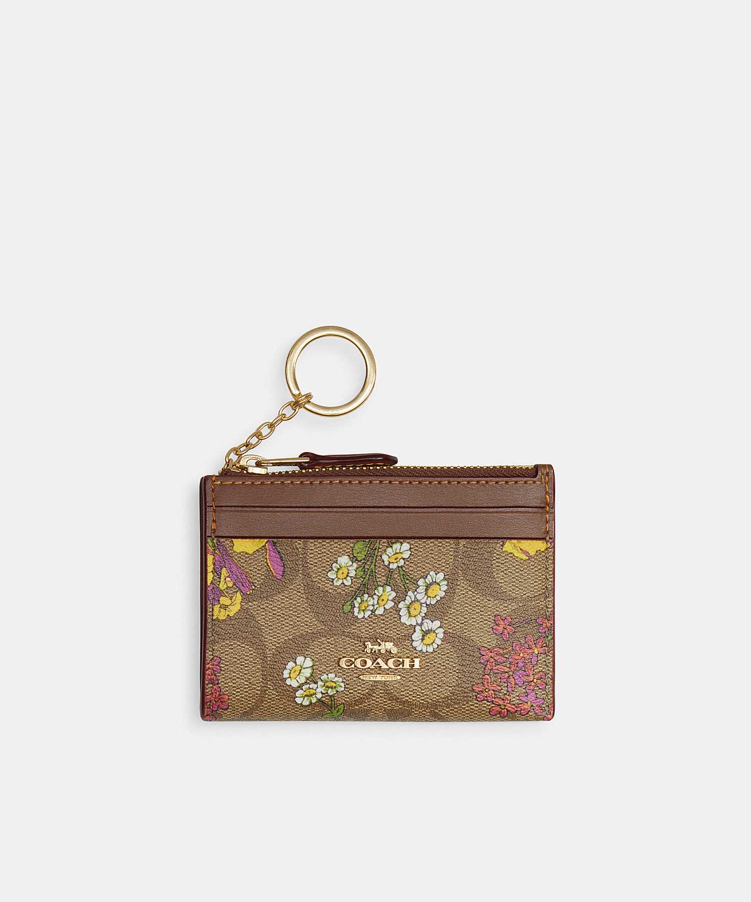 COACH FLAP CARD CASE CH487 IMBLK | LINE SHOPPING