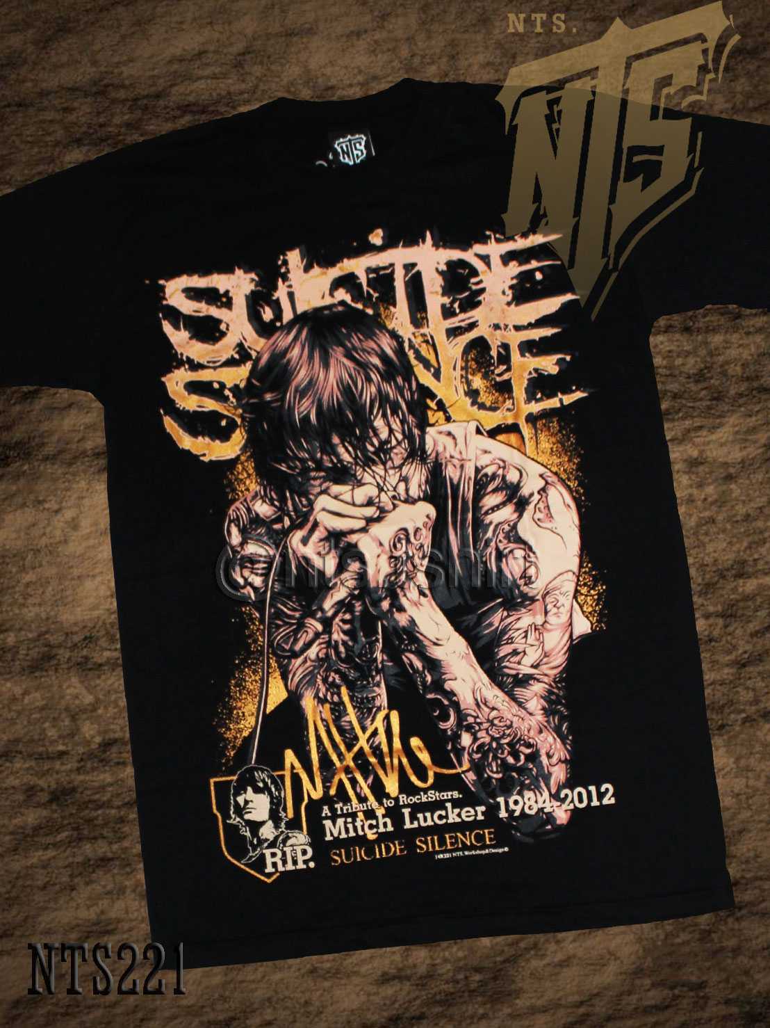 NTS 221 Suicide Silence ROCK เสื้อยืด เสื้อวง เสื้อดำ สกรีนลาย ผ้าหนานุ่ม NTS T SHIRT S M L XL ...