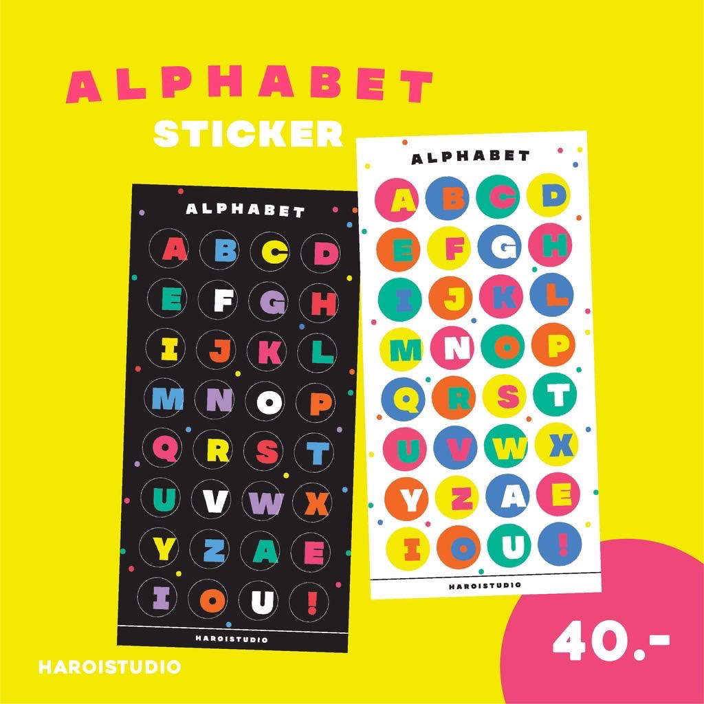 Colorful Alphabet | LINE SHOPPING