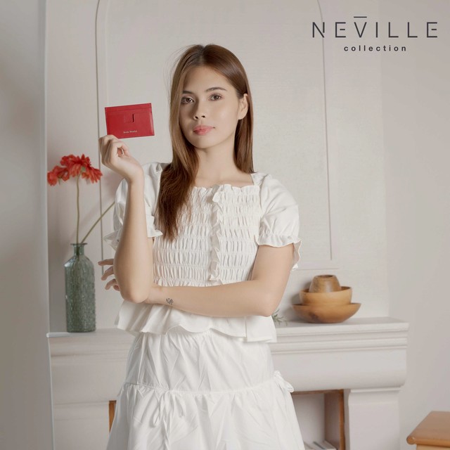 Louis Montini (Neville) กระเป๋าใส่บัตรเครดิต หนังวัวแท้ WK38 | LINE ...