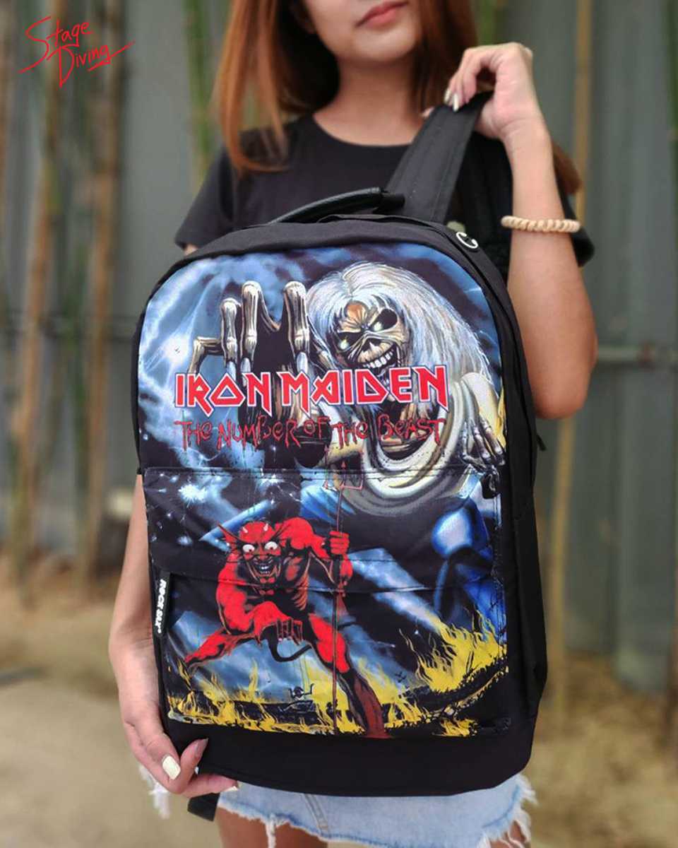 IRON MAIDEN BACKPACK : THE NUMBER OF THE BEAST | LINE SHOPPING