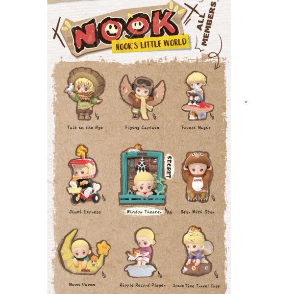 52TOYS NOOK LITTLE WORLD SERIES แยกตัว พร้อมส่ง | LINE SHOPPING