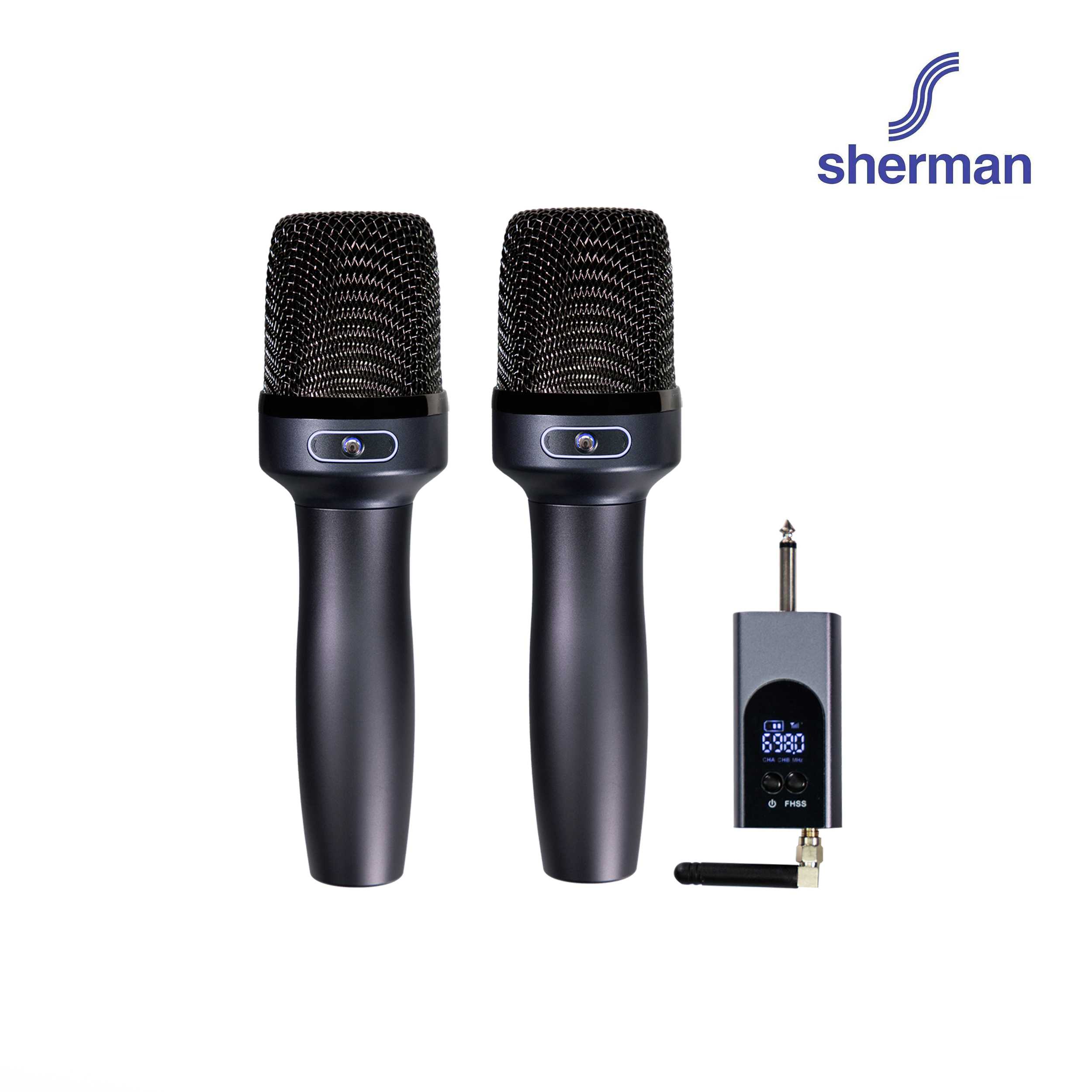 Sherman ชุดไมโครโฟนไร้สาย UHF รุ่น MIC-132 | LINE SHOPPING