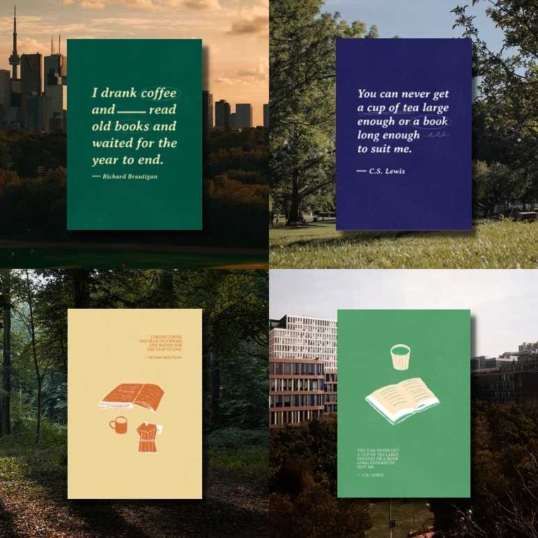 Set Poster A3 | LINE SHOPPING