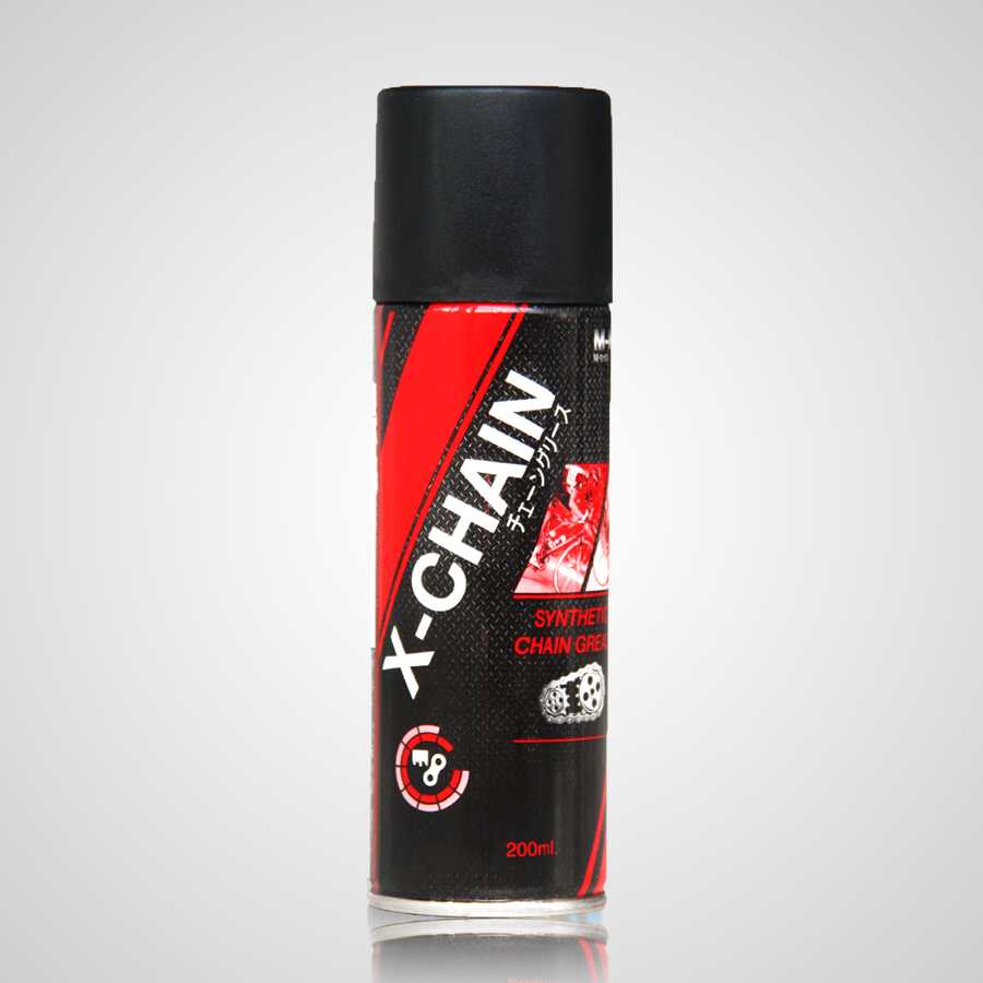 X-CHAIN 519 สเปรย์จารบีฉีดเคลือบโซ่ สูตรสังเคราะห์ ขนาด 200 มล. ป้องกัน ...