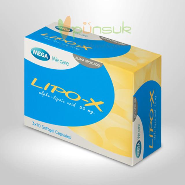 MEGA We care LIPO-X (30 Capsules) | LINE SHOPPING