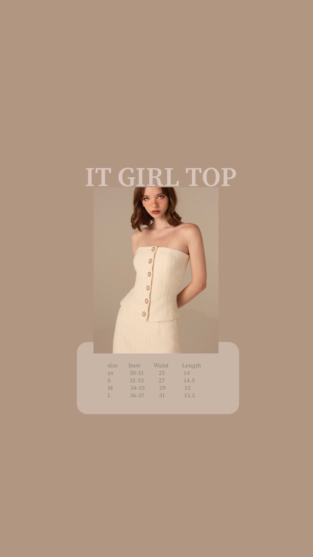 It girl top เสื้อ (พร้อมส่ง) | LINE SHOPPING