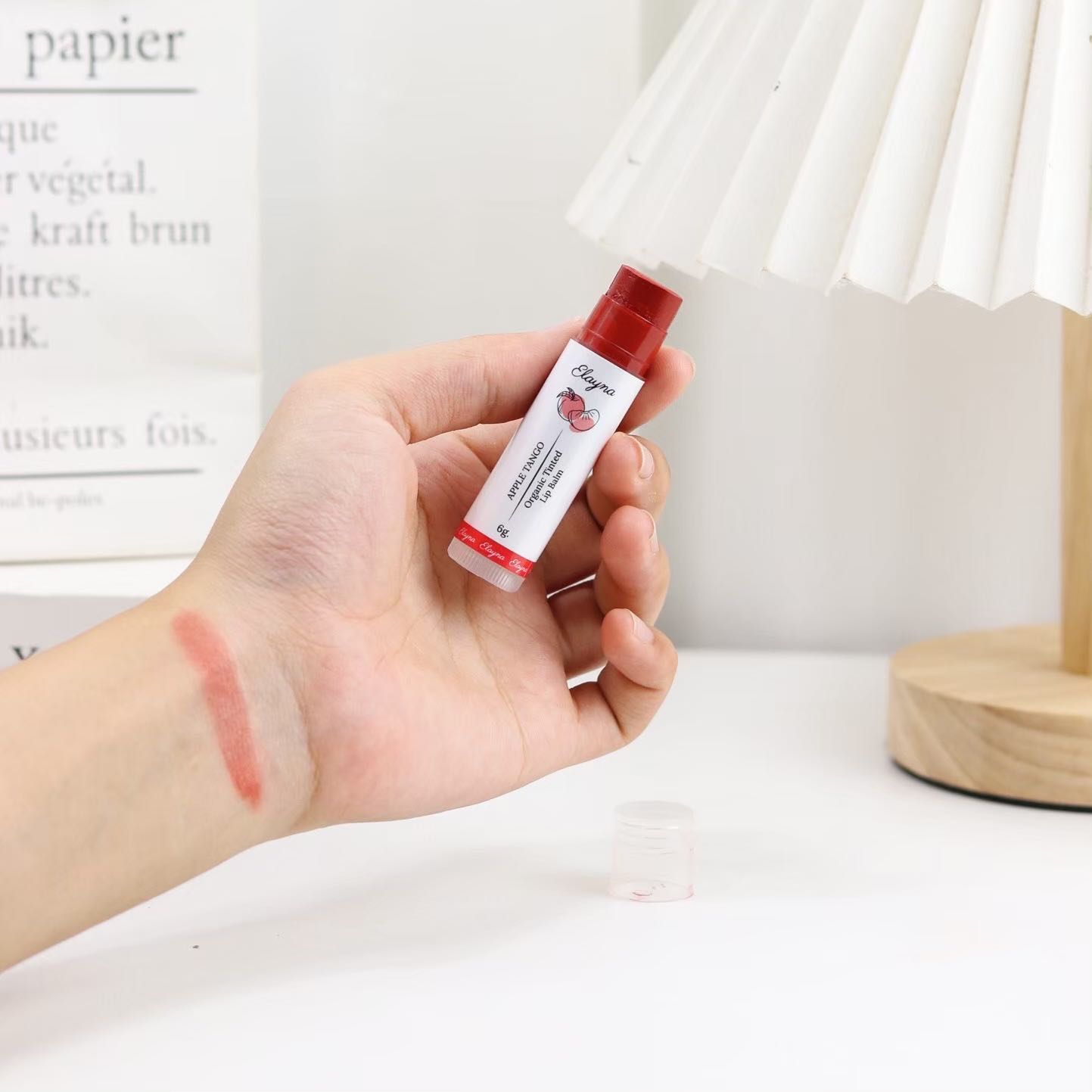 🍎 Apple Tango - Elayna’s Organic Tinted Lip Balm | LINE SHOPPING