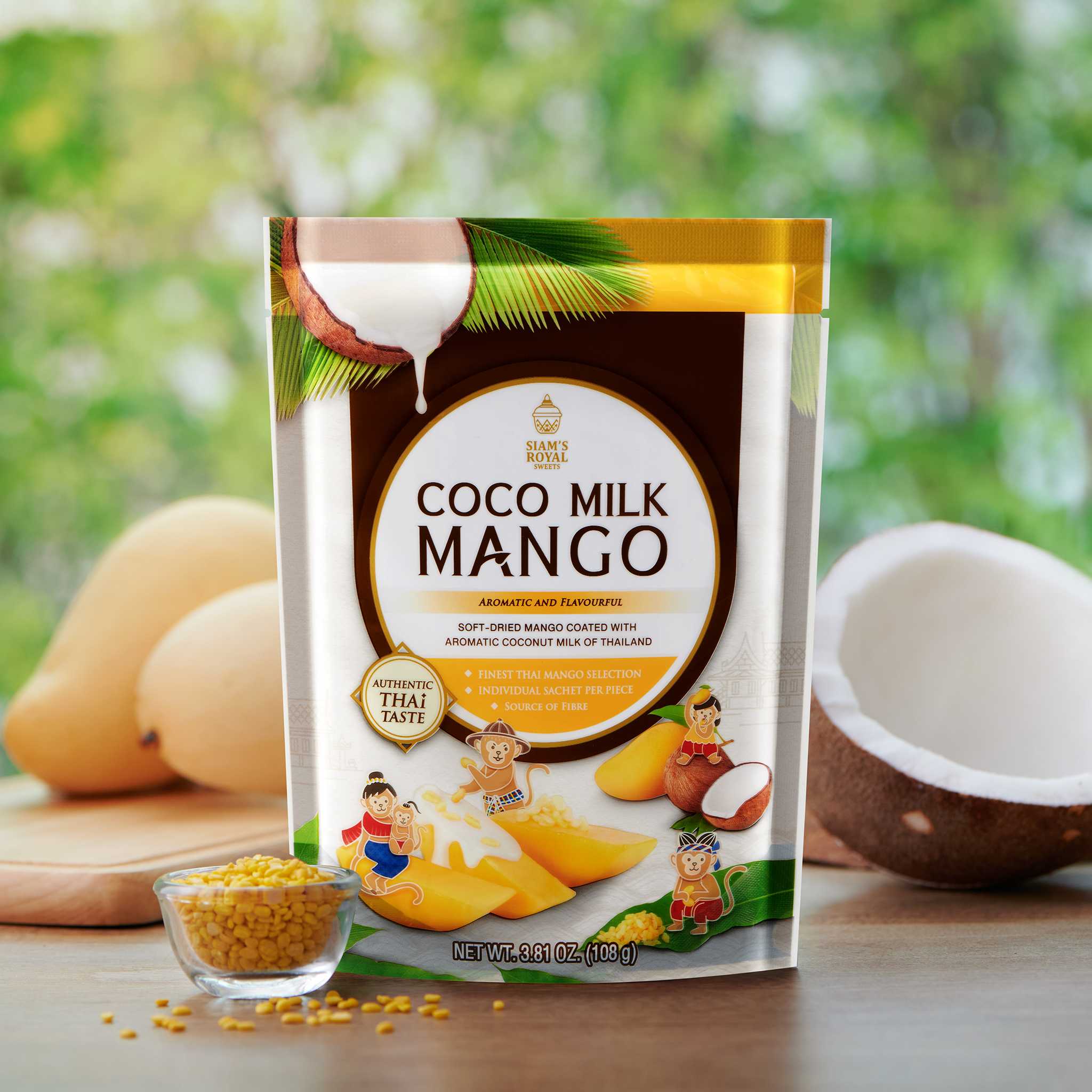 Coco Milk Mango 108g (มะม่วงอบแห้งเคลือบกะทิ) | LINE SHOPPING
