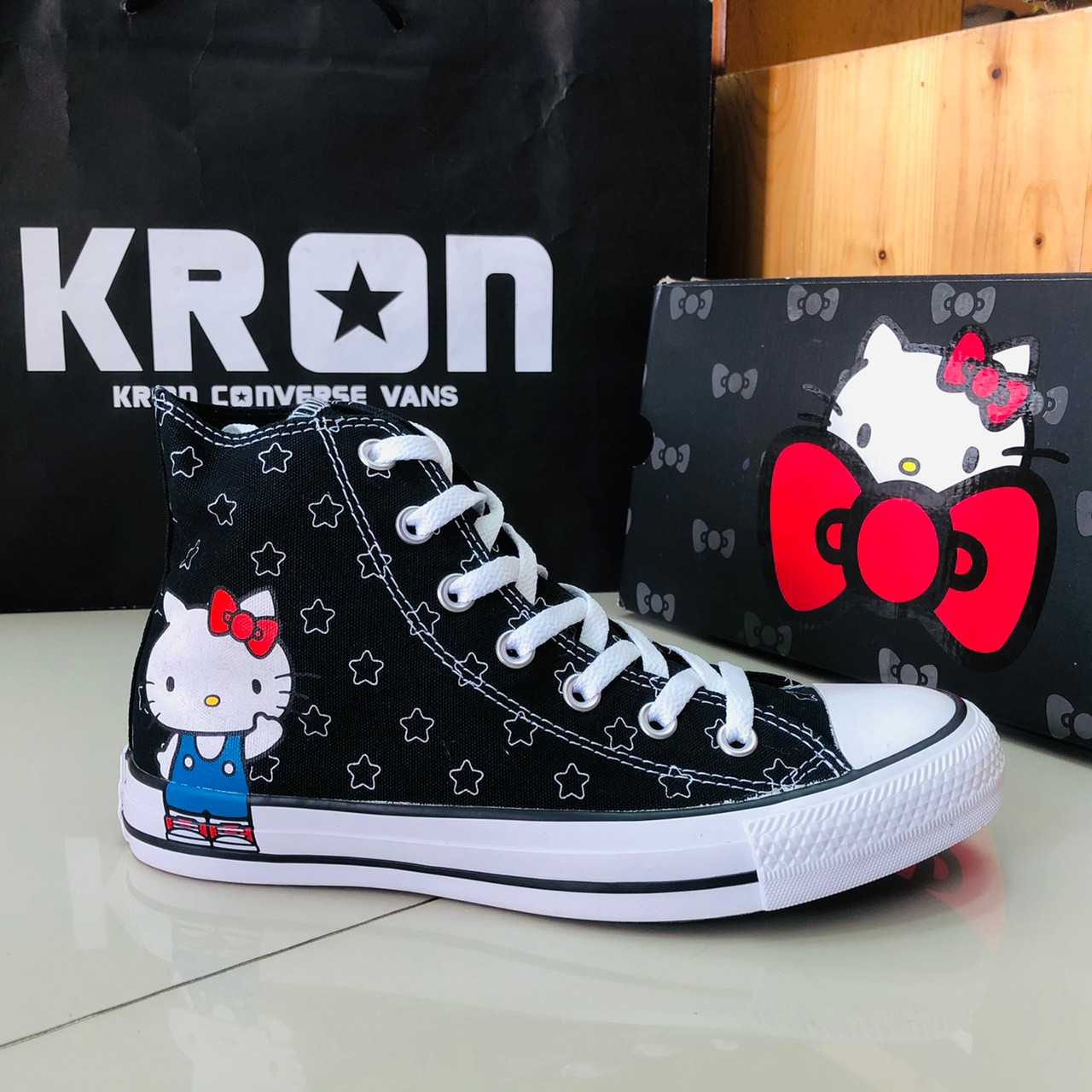 CONVERSE ALL STAR CTAS HI HELLO KITTY 2 BACKWHITE | LINE SHOPPING
