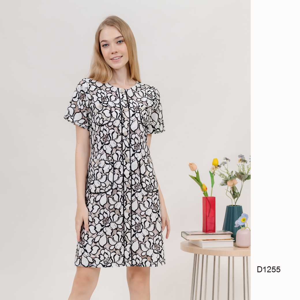 D1255-ลูกไม้ทไวไลท์-อ๊อฟไวท์ | LINE SHOPPING