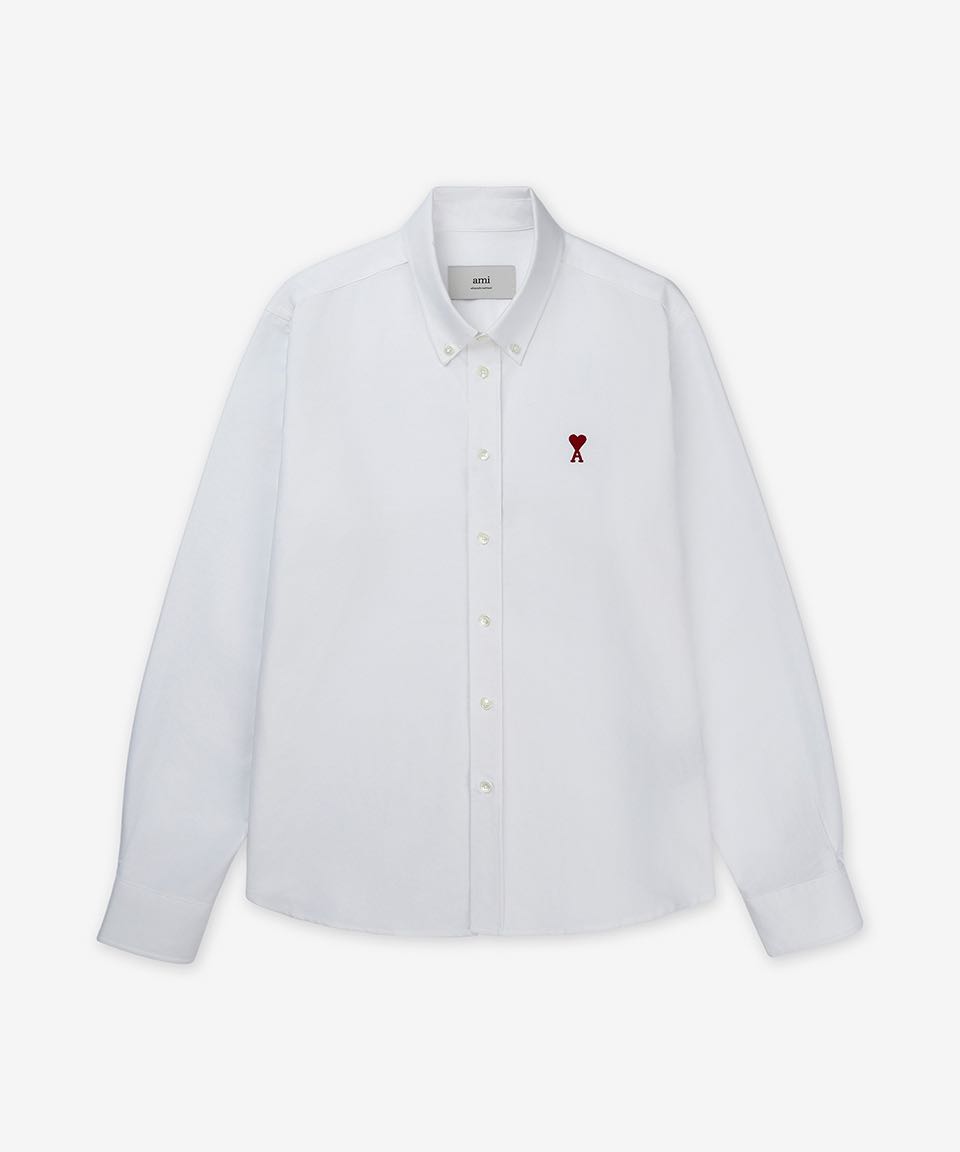 [PRE-ORDER] AMI RED HEART LOGO SHIRT | LINE SHOPPING