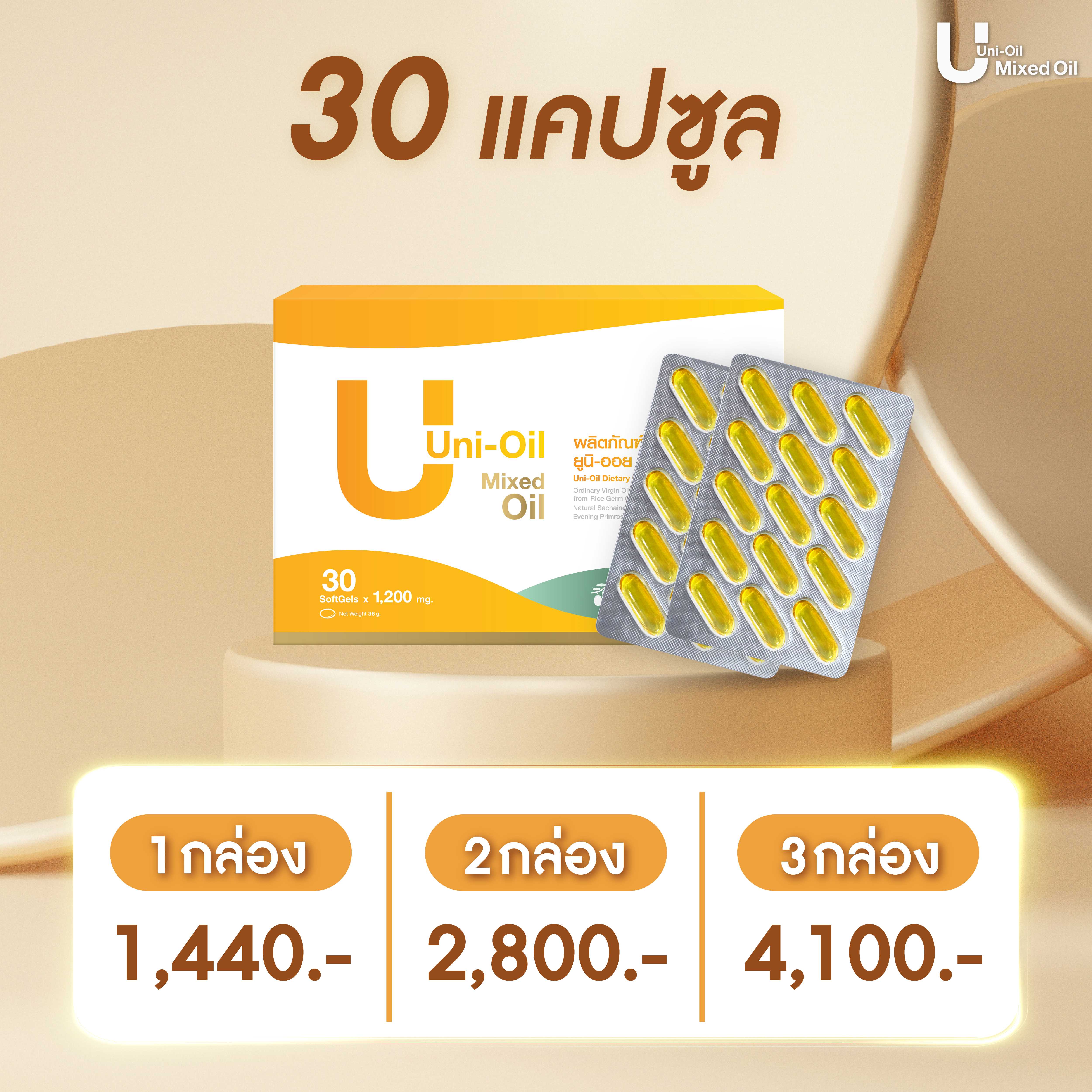 | Uni Oil ฟื้นฟูระบบประสาท ระบบเลือด | LINE SHOPPING