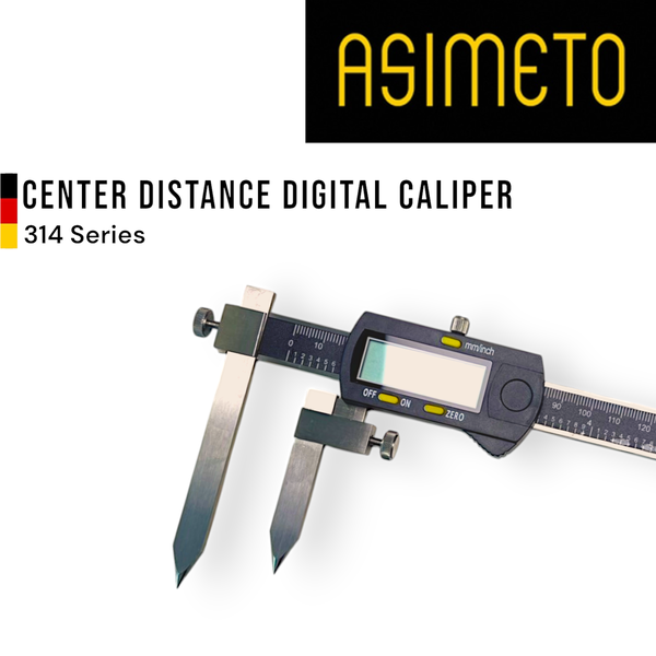 Asimeto เวอร์เนียร์ดิจิตอล วัดความกว้างระหว่างรู Center Distance ...