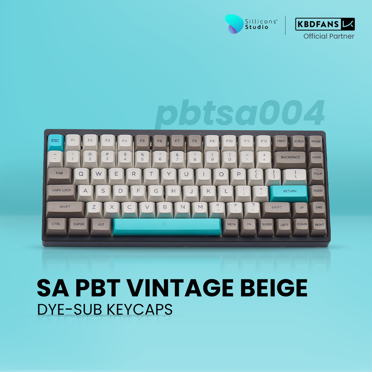 SA PBT VINTAGE BEIGE DYE-SUB - Keycap set | LINE SHOPPING
