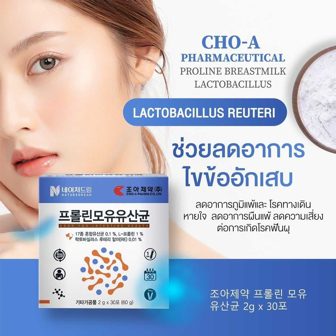 Nature Dream Proline Breastmilk Lactobacillus By CHO-A Pharmaceutical ...