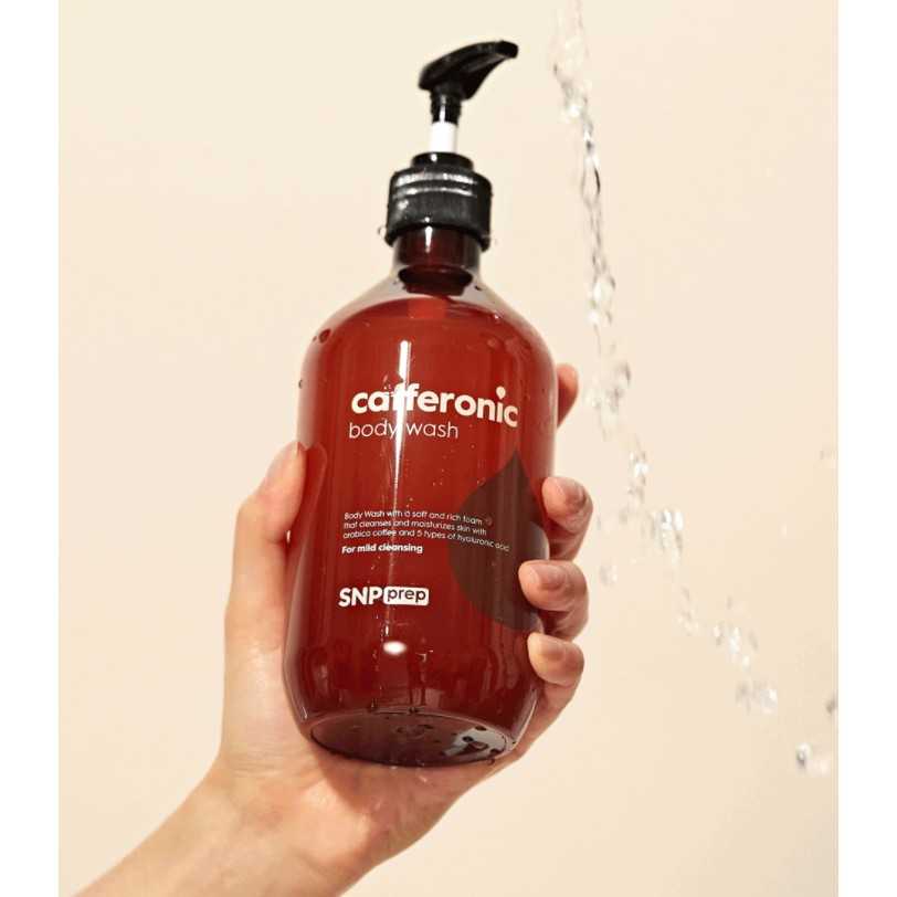 🔥พร้อมส่ง🔥 เจลอาบน้ำกาแฟเกาหลี SNP Prep Cafferonic Body Wash | LINE ...