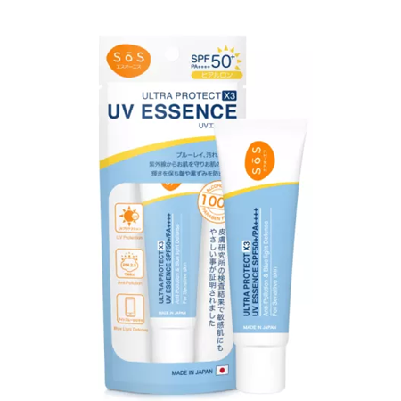 SOS Ultra Protect X3 UV Essence SPF 50+/PA ++++ 30ml | LINE SHOPPING