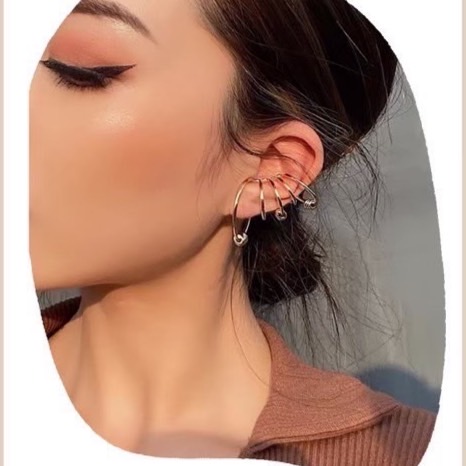 | Premium Earcuff ชุบทองคำขาว | LINE SHOPPING