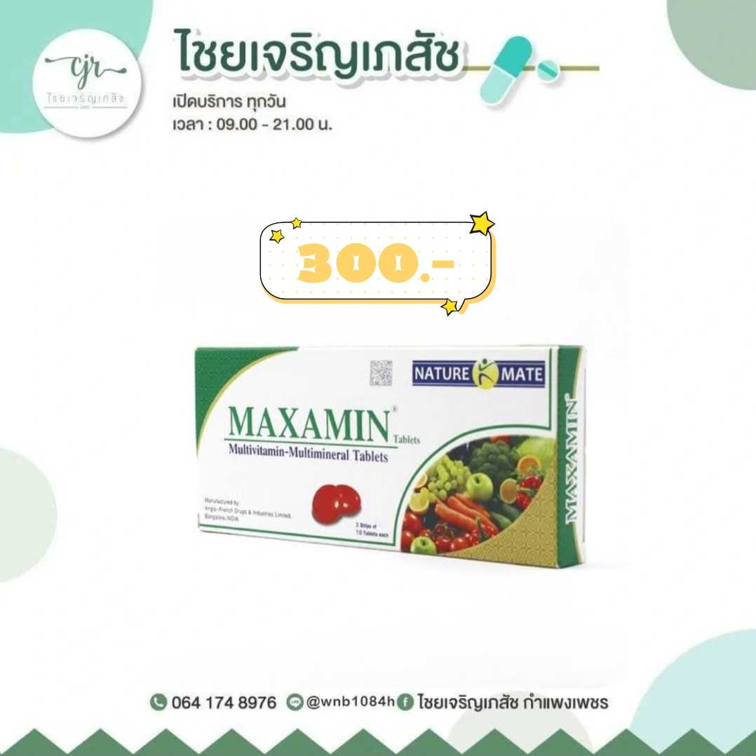 Nature Mate MAXAMIN Multivitamin-Multimineral | LINE SHOPPING