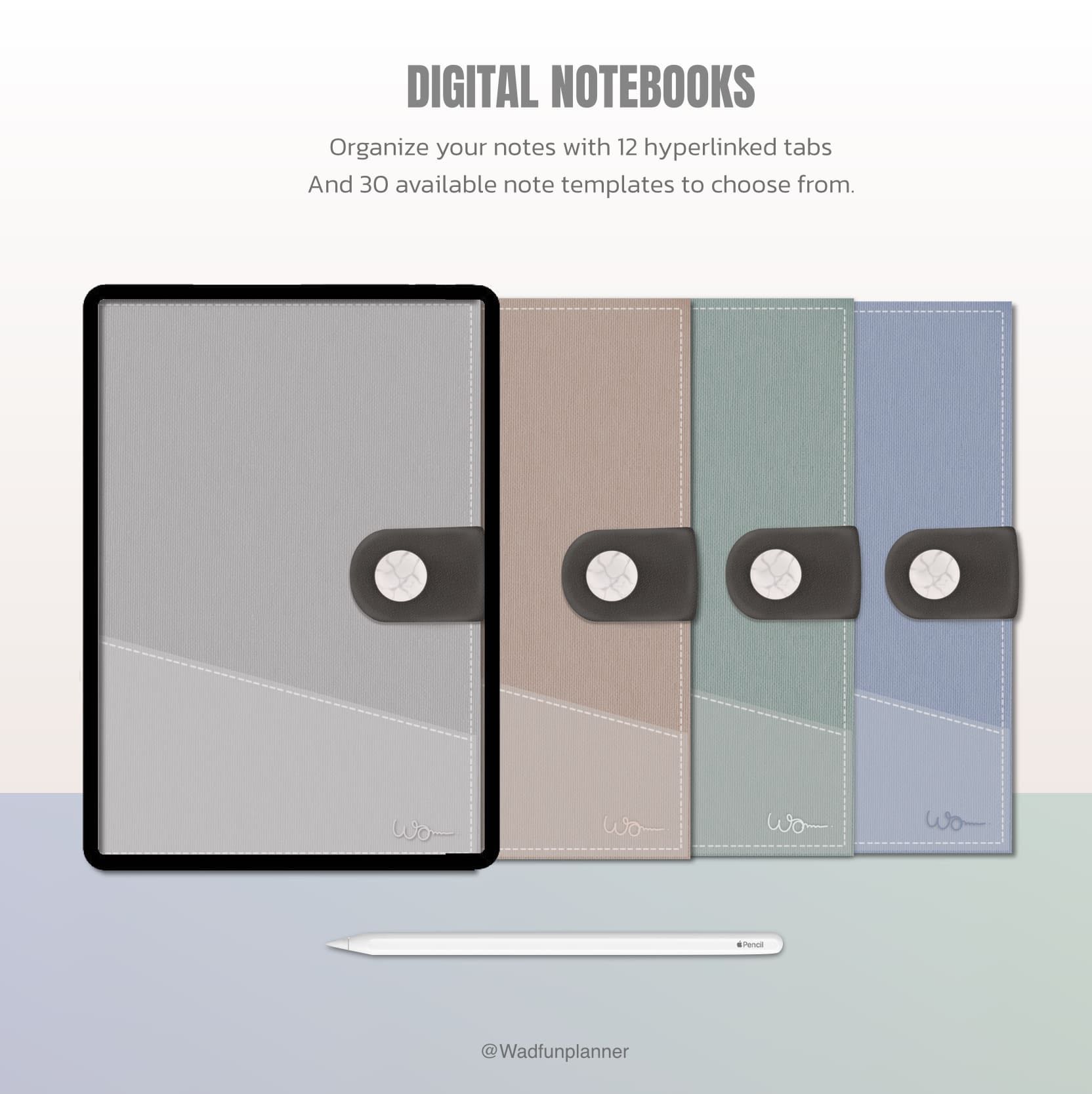 Digital Notebook ซื้อ 3 แถม 1 /Goodnote /Notability/Student/Teacher | LINE SHOPPING