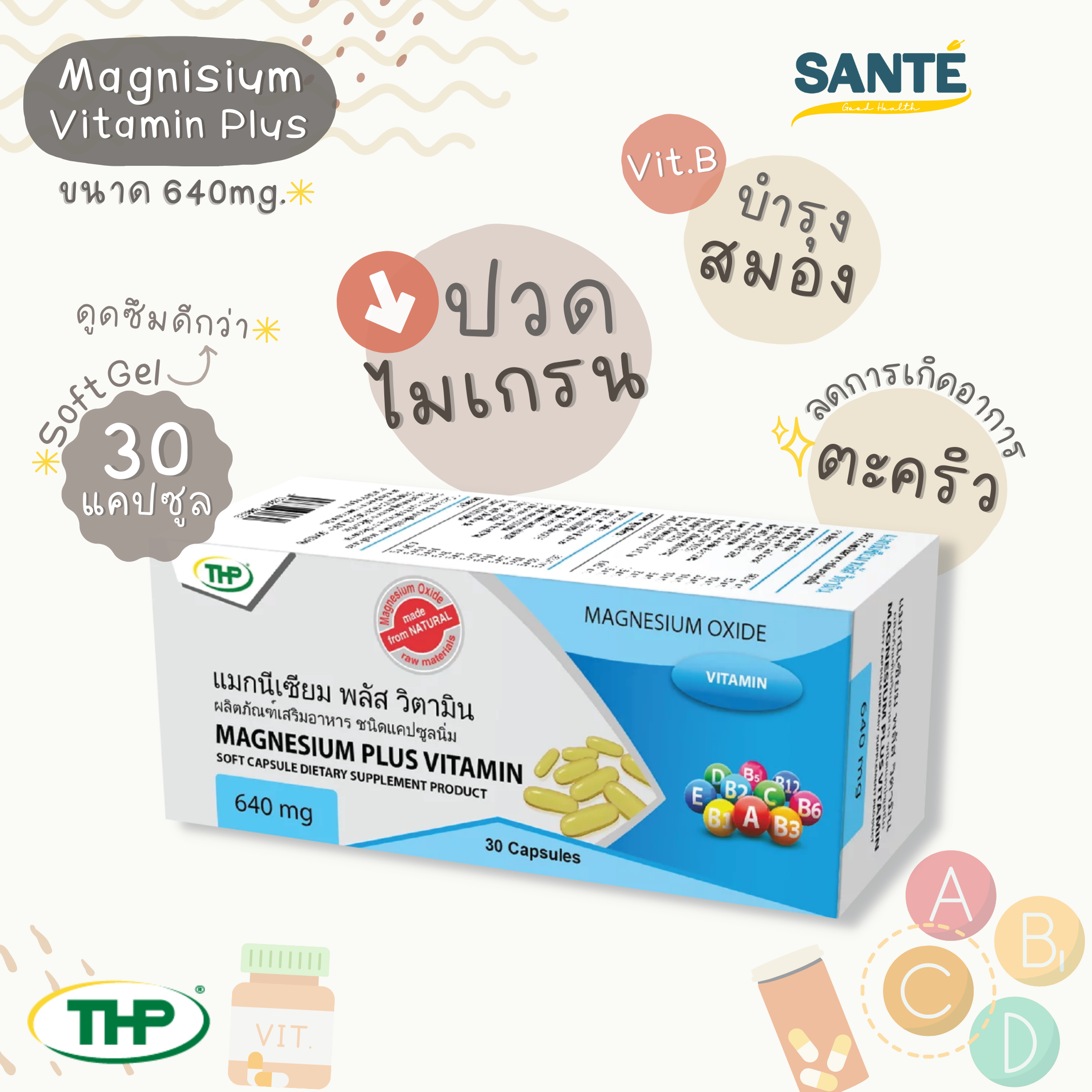 Greater MYBACIN ZINC Triple Mint มายบาซิน ซิงค์ เม็ดอม รสทริปเปิ้ล ...