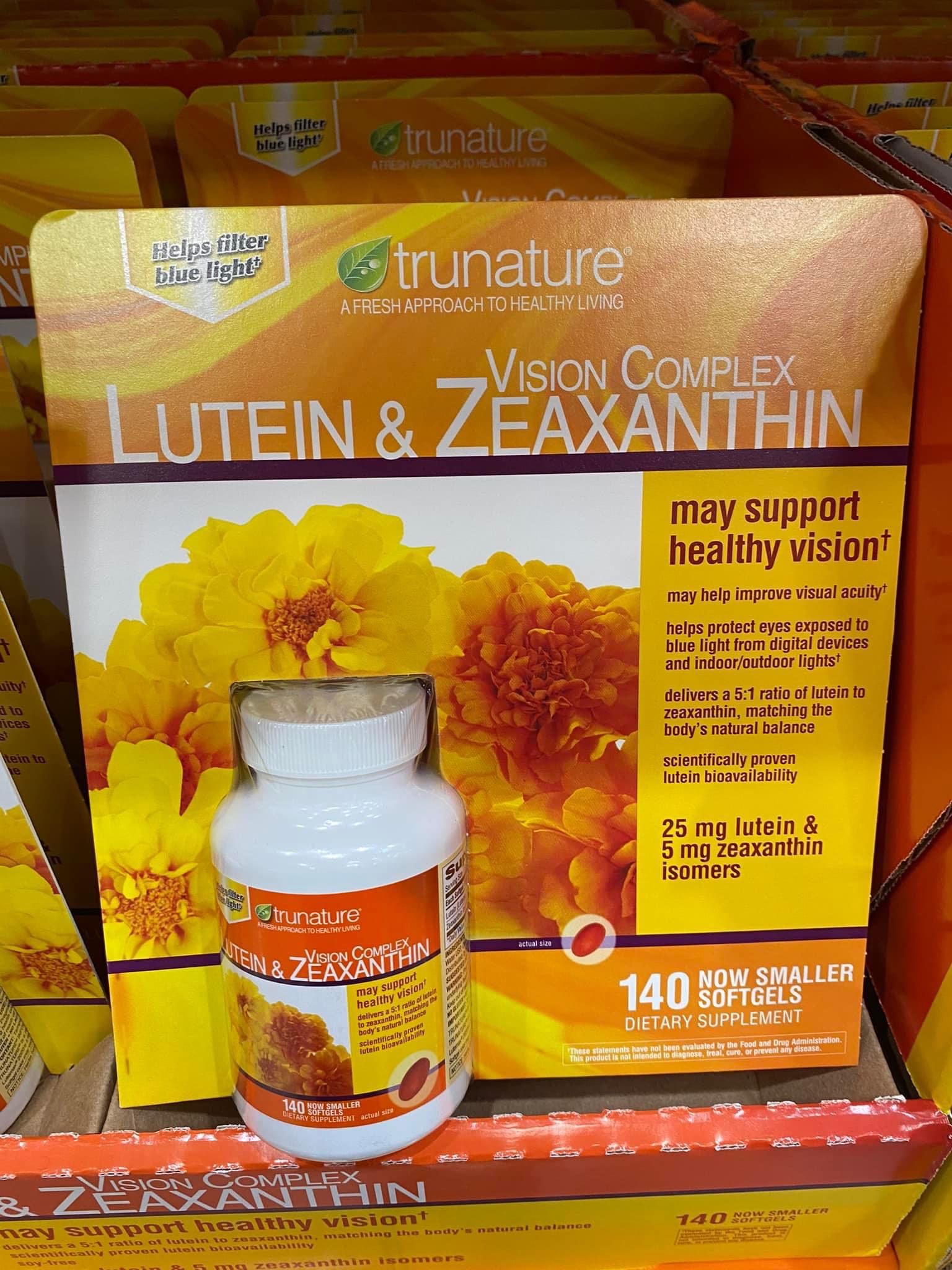 Trunature Lutein & Zeaxanthin vision complex (140 softgels) | LINE SHOPPING