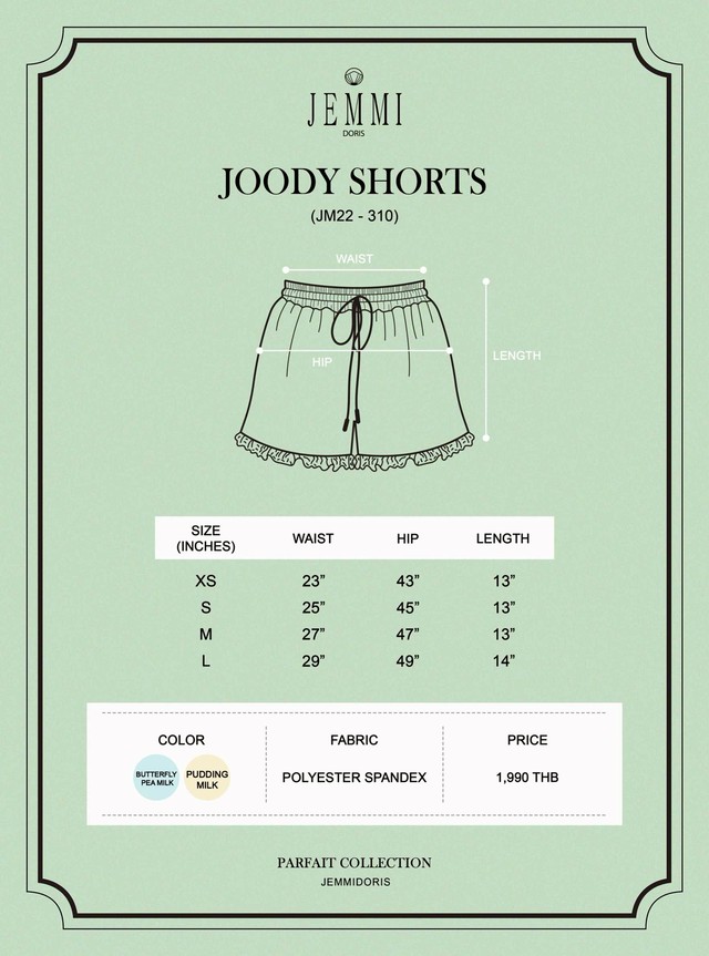 JOODY SHORTS PUDDING MILK | LINE SHOPPING