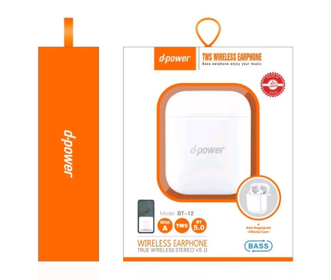 หูฟังบลูทูธ ยี่ห้อD-power รุ่น BT12 | LINE SHOPPING