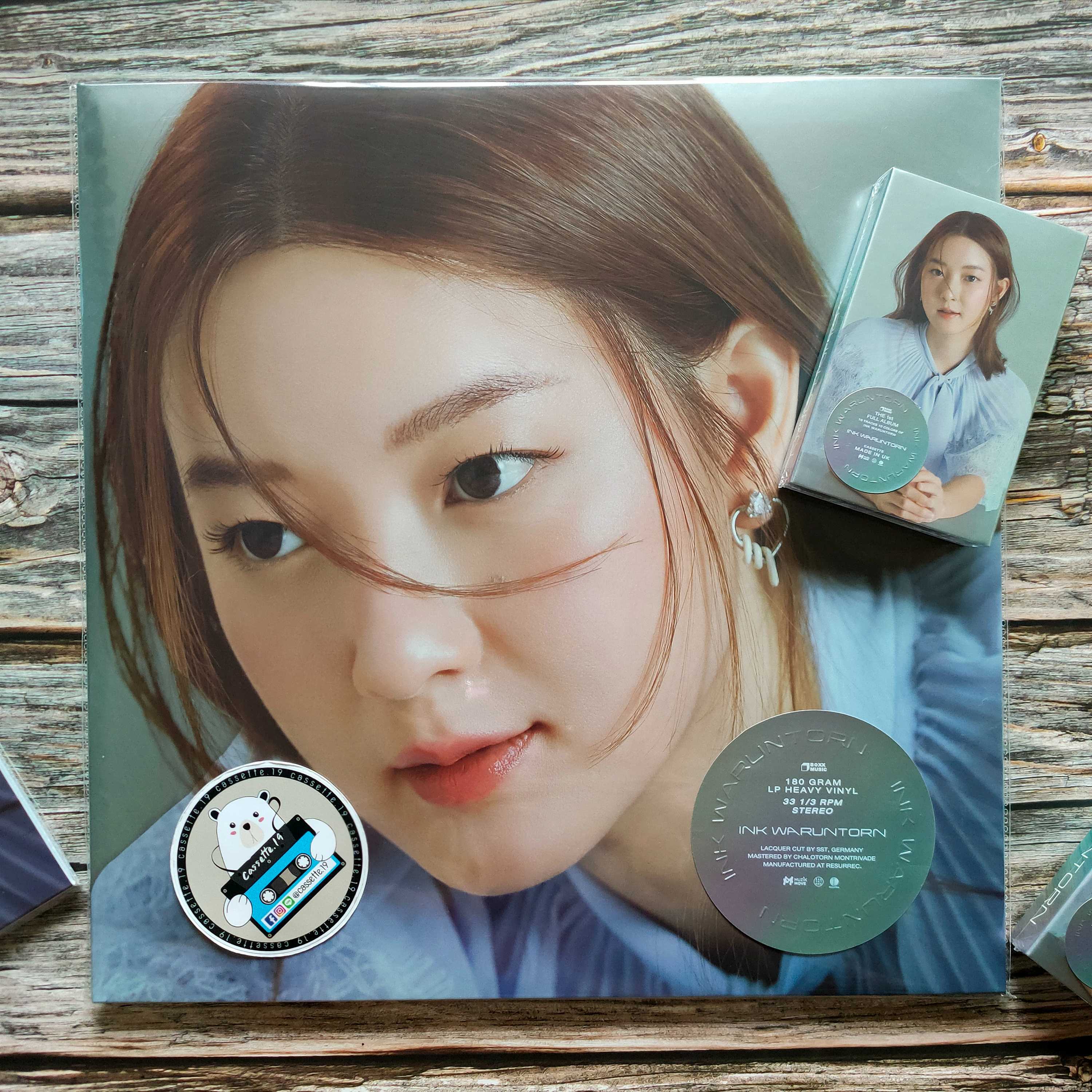 🥰🎉พร้อมส่ง แผ่นเสียง INK WARUNTORN เทป INK WARUNTORN 1st Full Album ...