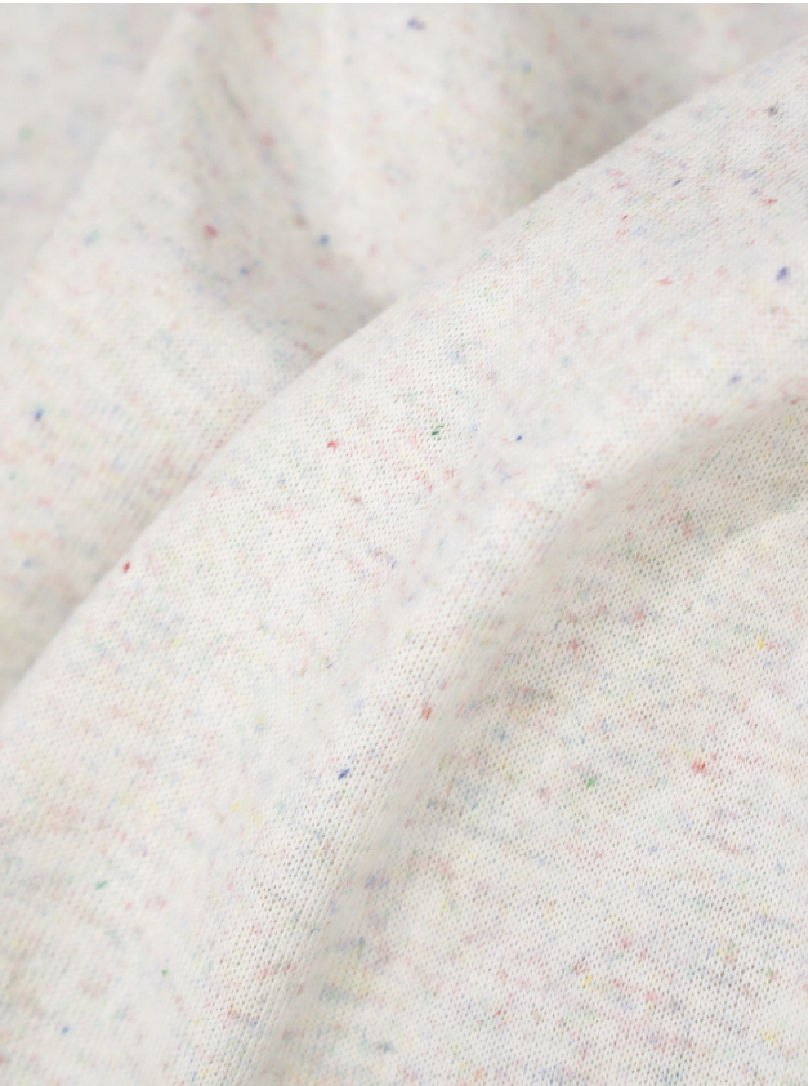 ผ้ายืด Single Jersey (TC) สี:Jelly in Landfill (White/Multi) | LINE ...