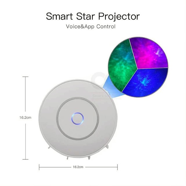 Tuya Smart Star Projector LED Wi-Fi รุ่น WSKY1 โปรเจคเตอร์ฉายไฟ galaxy ...