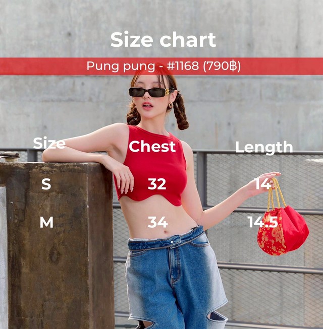 Pung pung top - 1168 | LINE SHOPPING