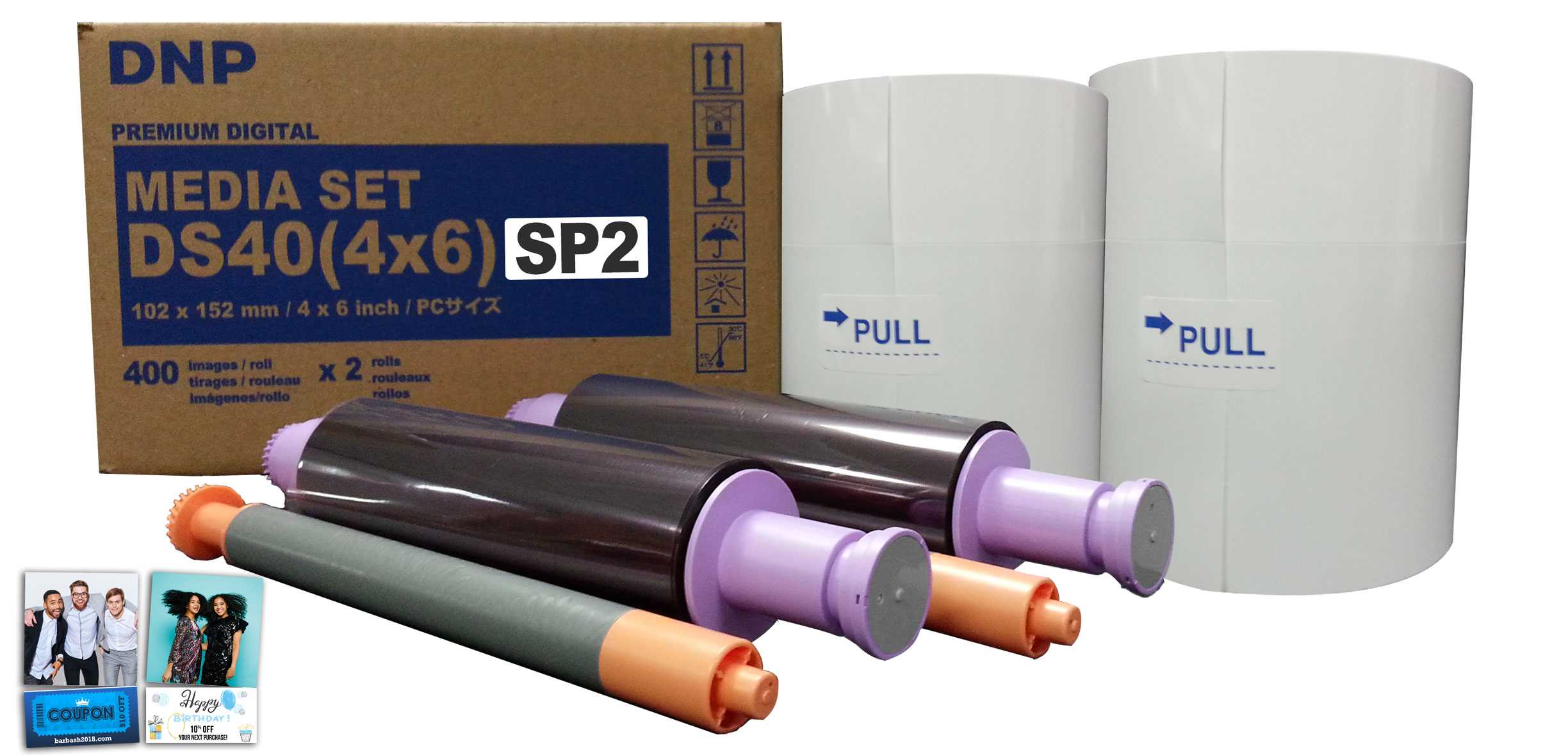 DS40 4x6 Perforated Media | LINE SHOPPING