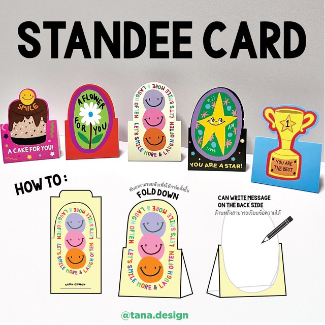 Standee paper card | LINE SHOPPING