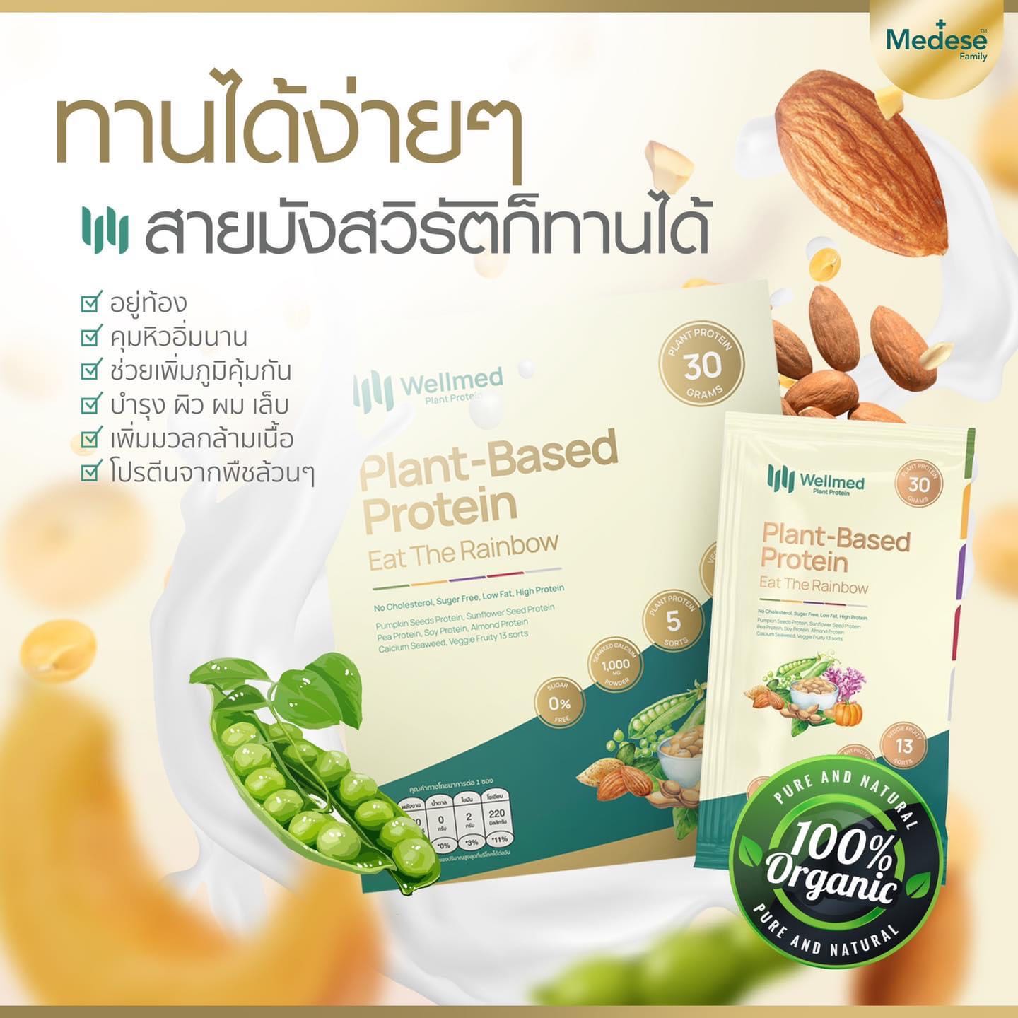 Wellmed Plant Based Protein โปรตีนพืช | LINE SHOPPING