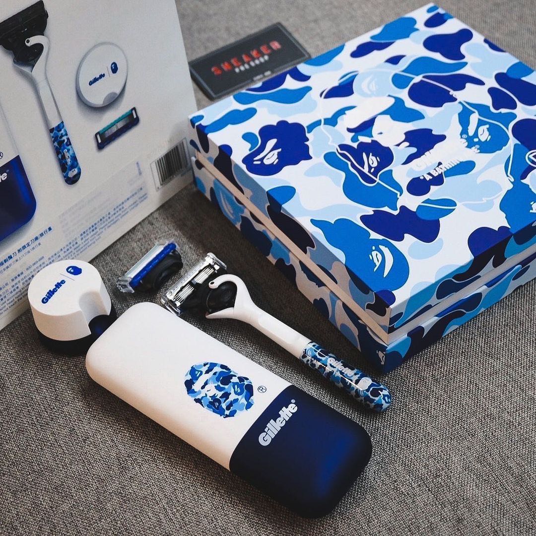 Bape x Gillette The Limited Edition Razor Special Box | LINE SHOPPING