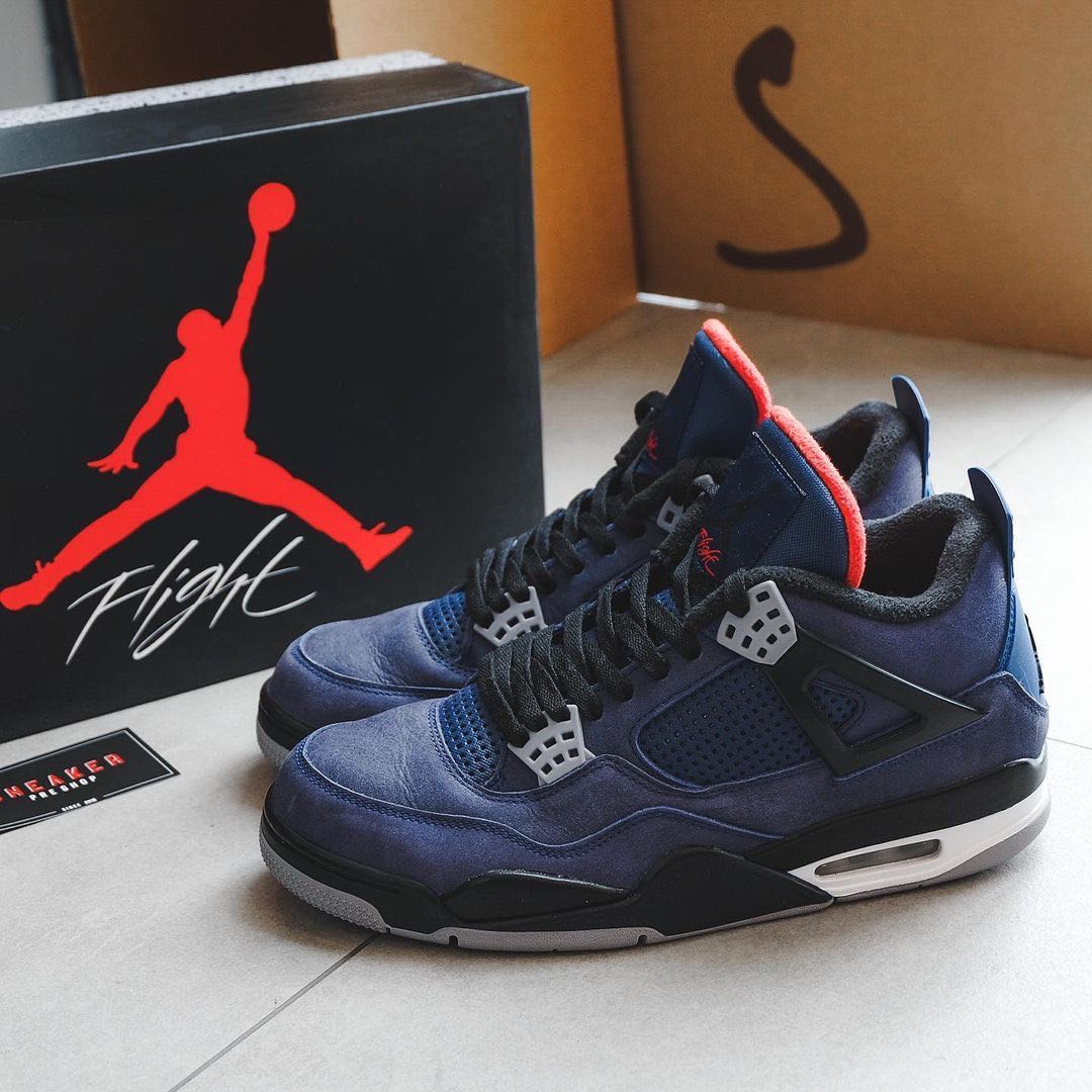 Air Jordan 4 Retro Winter Loyal Blue | LINE SHOPPING