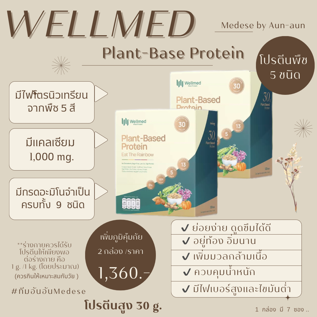 Wellmed plant base Protein | LINE SHOPPING