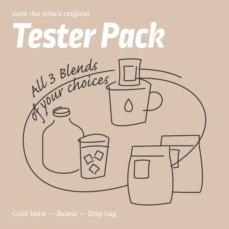 Coffee tester pack | LINE SHOPPING