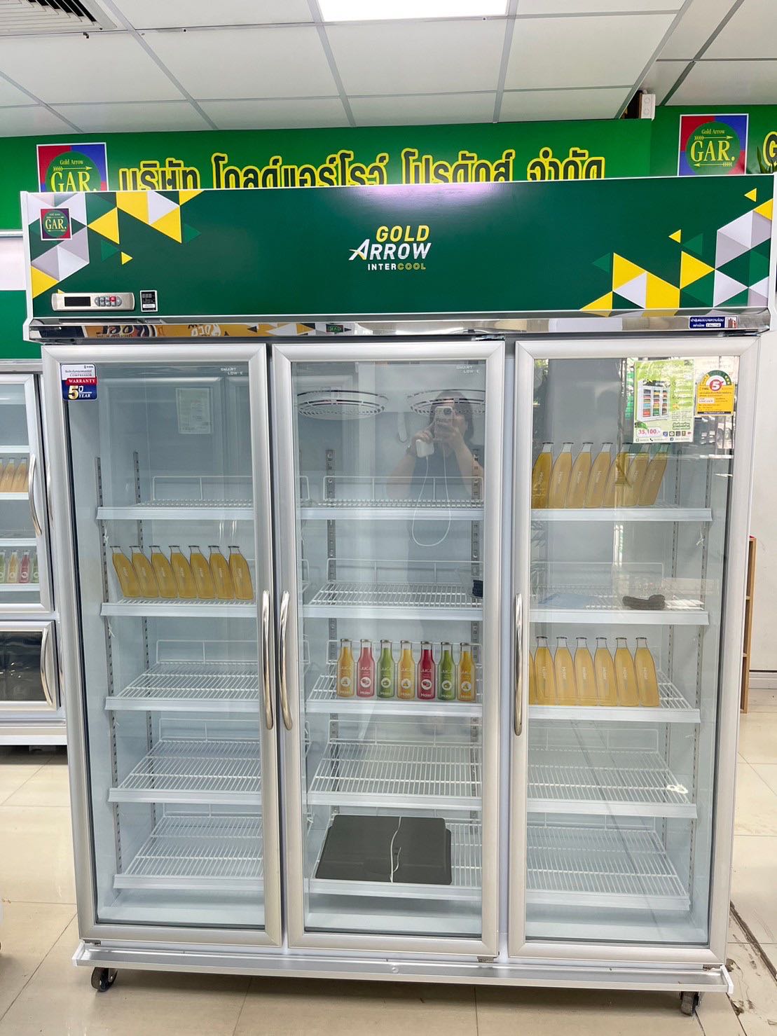 GAR ตู้แช่ 3 ประตู รุ่น SM-163C-V3 ขนาด 38.5 คิว สีขาว ( เบอร์ 5 2 ดาว ...