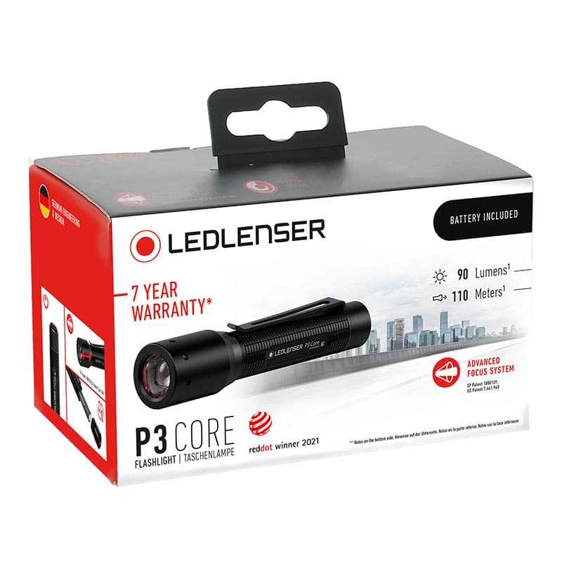 ไฟฉายพกพา Led Lenser P3 core | LINE SHOPPING