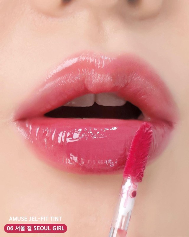 AMUSE Jel-Fit lip tint เซตคู่ (2 แท่ง) เลือกสีได้ | LINE SHOPPING