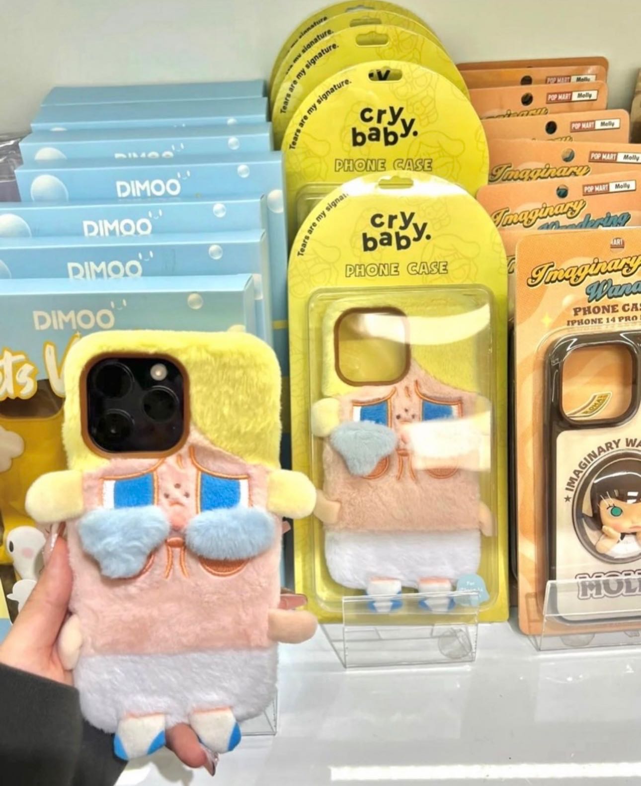 เคส cry baby x popmart🩵🫣 | LINE SHOPPING