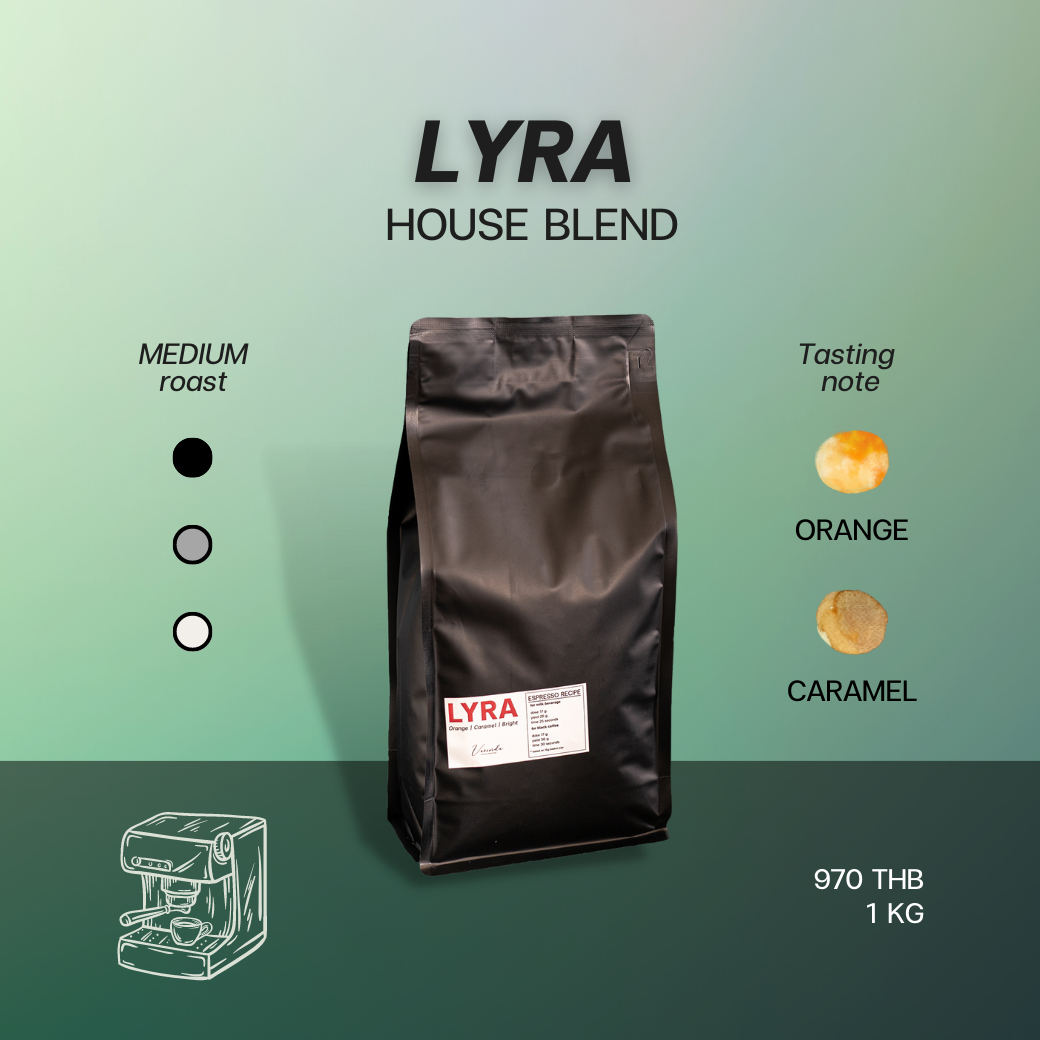 LYRA 1KG - Commercial Espresso Blend | LINE SHOPPING