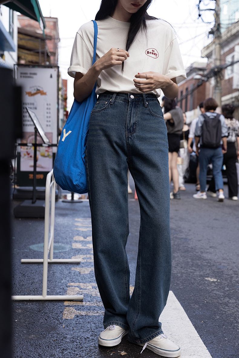 Shaka straight jeans [pre order] | LINE SHOPPING