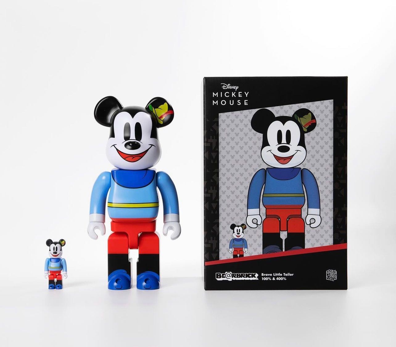 bearbrick mickey brave 100%+400% | LINE SHOPPING